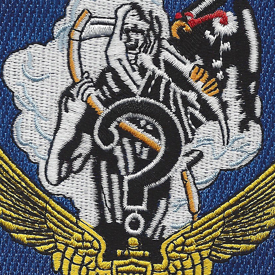 VC-5 Patch Grim Reaper | Squadron Patches | Navy Patches | Popular Patch