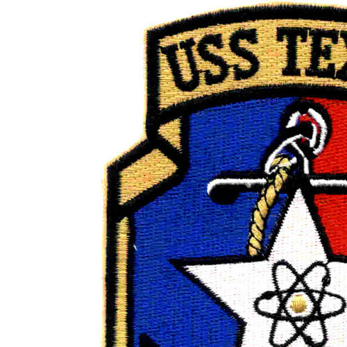 USS Texas CGN-39 Nuclear Guided Missile Cruiser Patch | Cruiser Patches ...