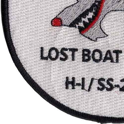 USS Seawolf SS-28 and H-I Lost Boat Patch | Submarine Patches | Navy ...