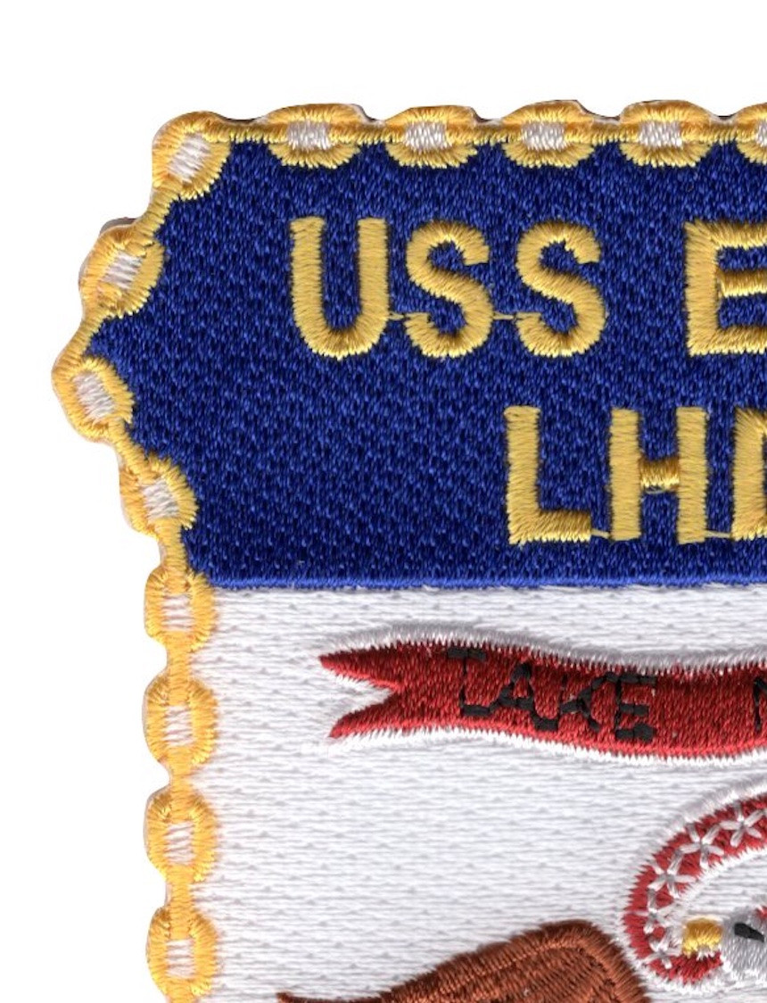 USS Essex LHD-2 Amphibious Assault Ship Patch | Amphibious Ship Patches ...