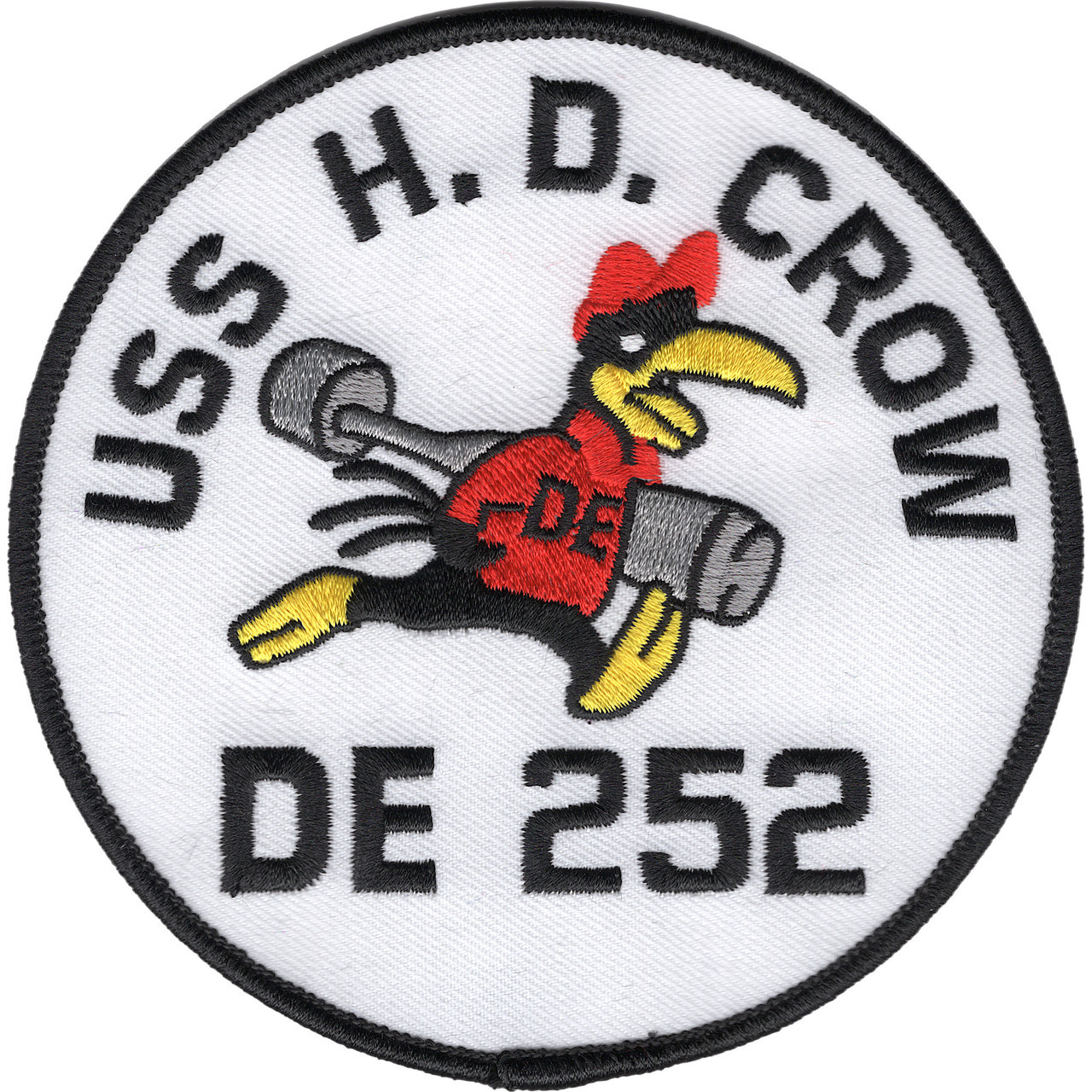 USS Zellars DD-777 Destroyer Ship Patch | Destroyer Patches | Navy ...