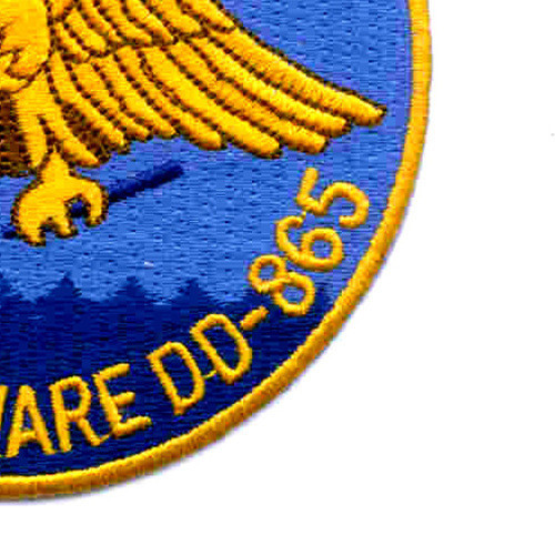 USS Charles P. Ware DD-865 Patch | Destroyer Patches | Navy Patches ...