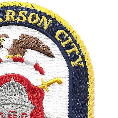 USNS Carson City T-EPF-7 Patch | Auxiliary Ship Patches | Navy Patches ...