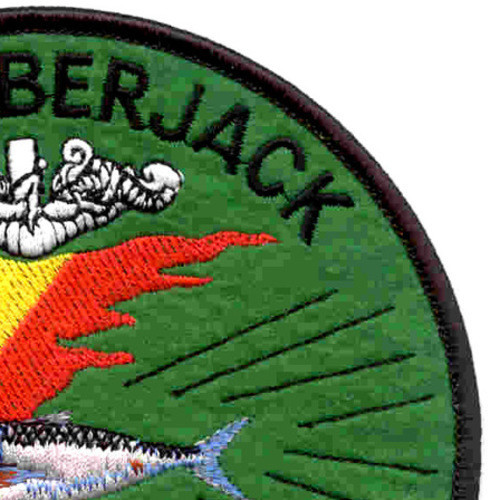 SS-219 USS Amberjack Patch | Submarine Patches | Navy Patches | Popular ...