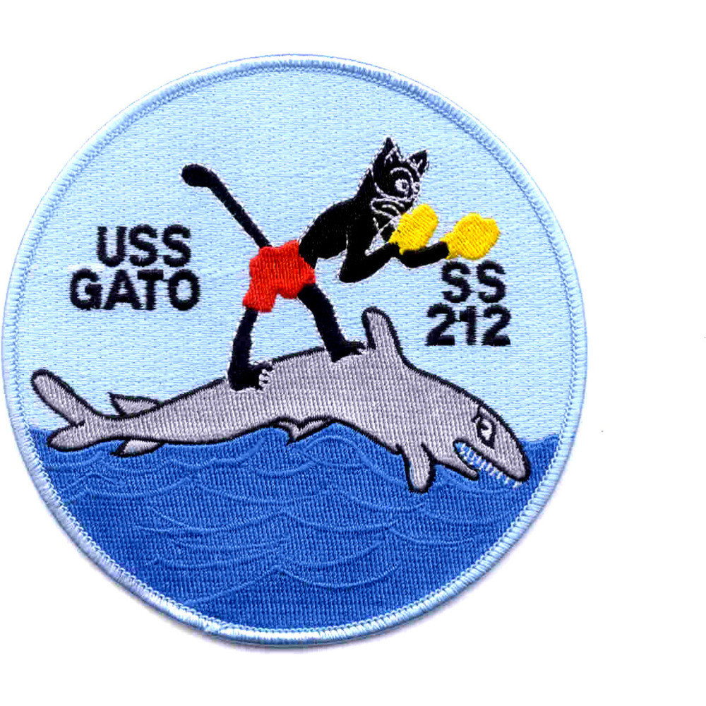 SSN-615 USS Gato Patch | Submarine Patches | Navy Patches | Popular Patch