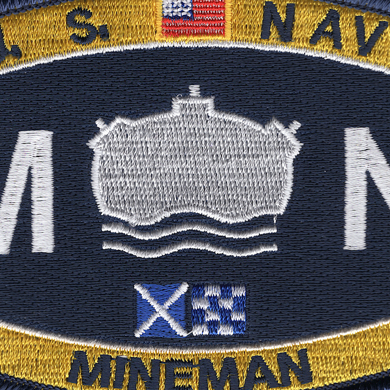 Weapons Specialties Rating Mineman Patch | Ratings Patches | Navy ...