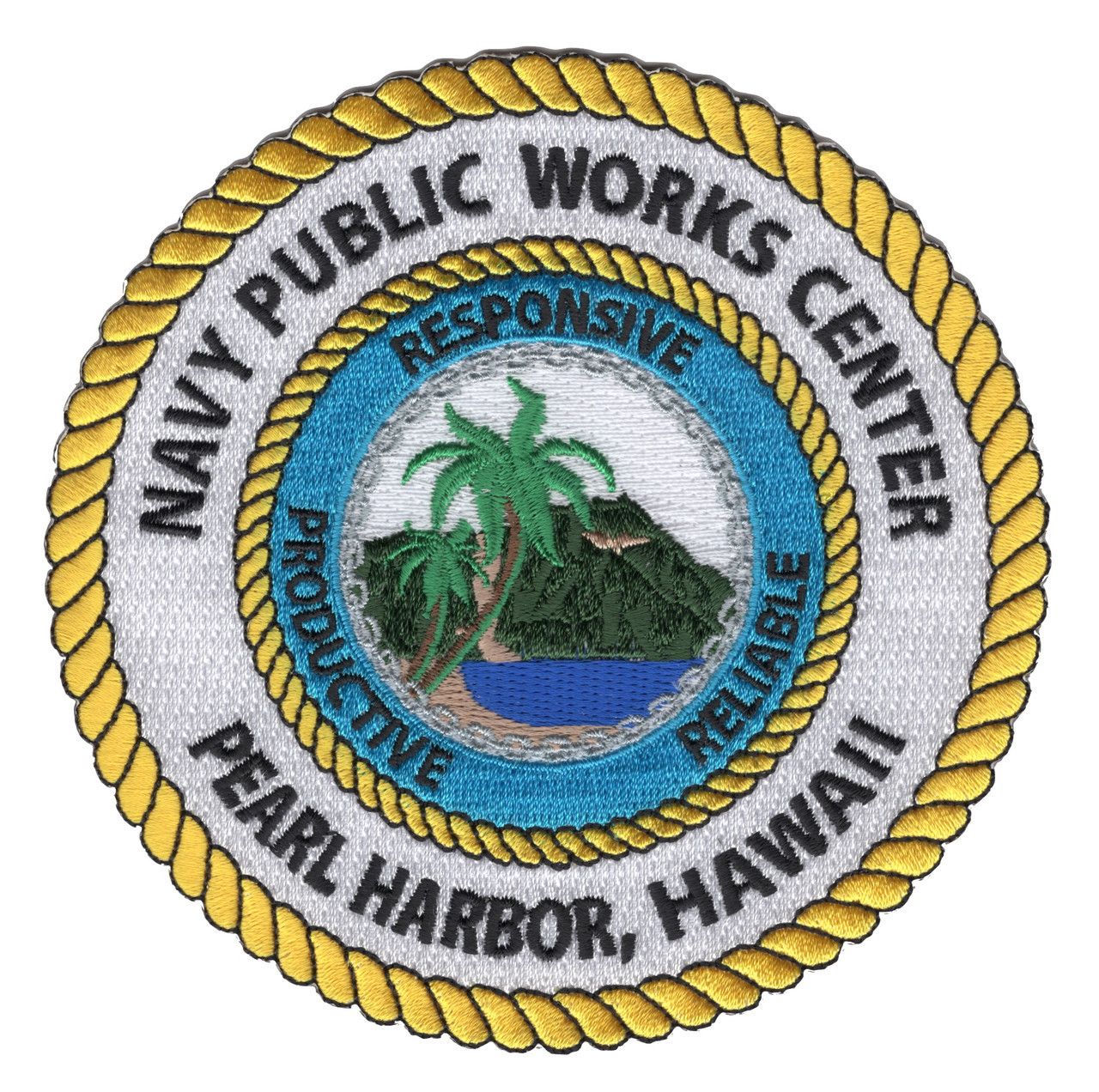 US Navy Public Works Center Subic Bay Patch | Base Patches | Navy ...