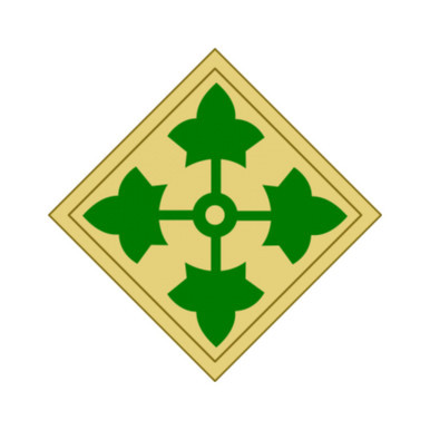 4th Infantry Division Patch | Division Patches | Army Patches | Popular ...
