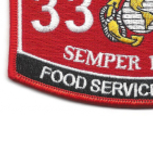 3302 Food Service Officer MOS Patch | MOS Patches | Marine Patches ...