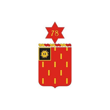 78th US Army Field Artillery Regiment Patch