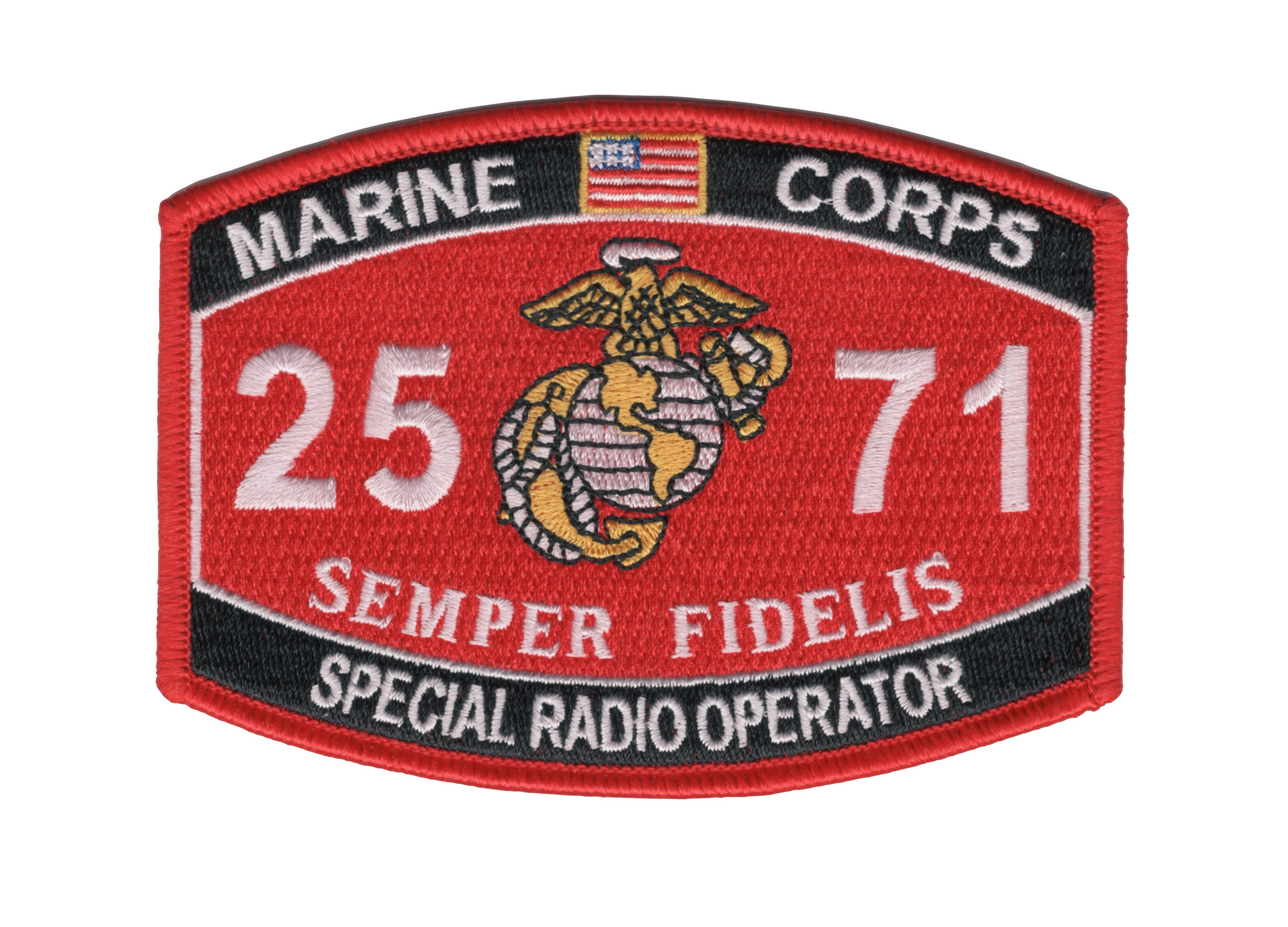 2571 Special Radio Operator MOS Patch | MOS Patches | Marine Patches ...