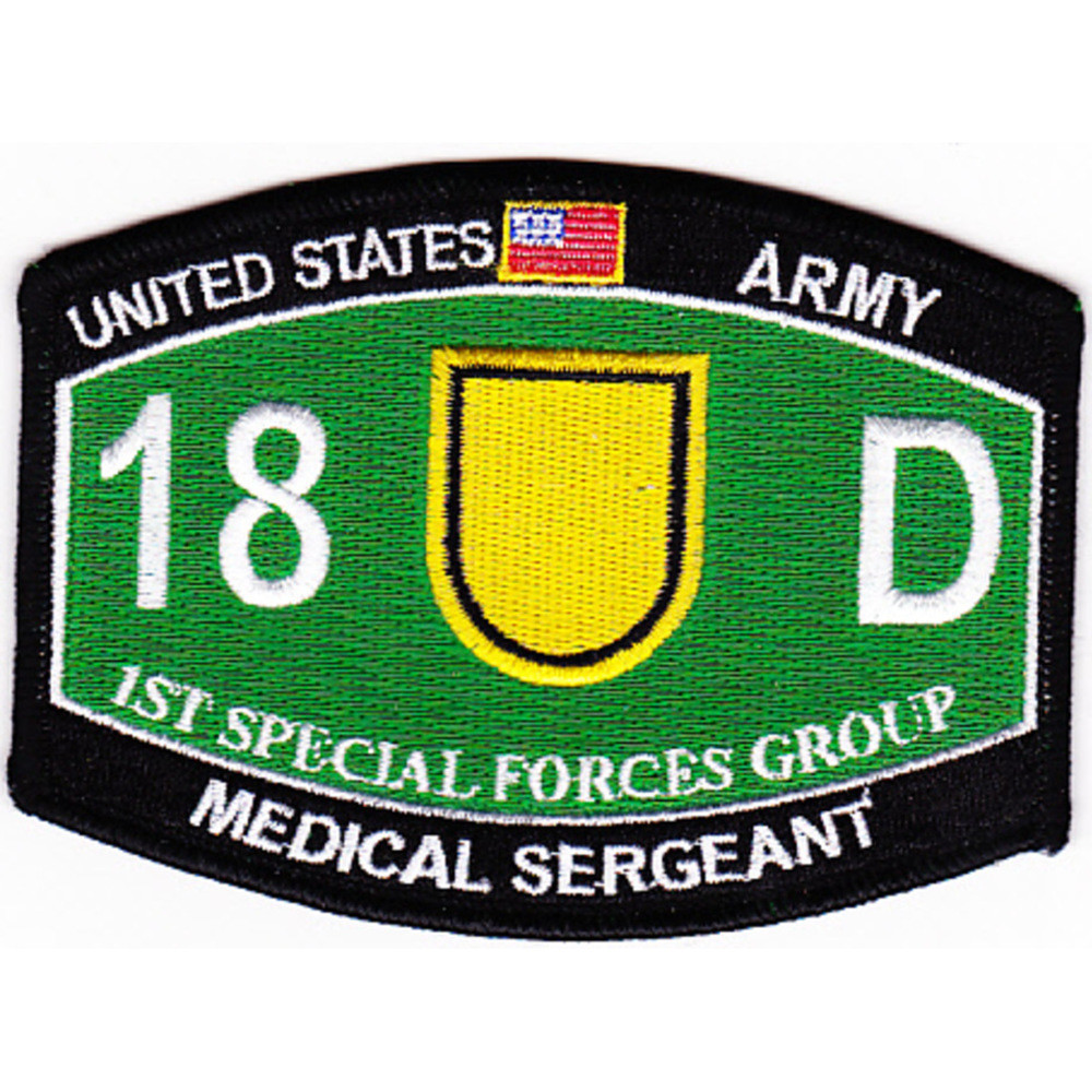 Army 5th Special Forces Group 18D MOS Patch | Popular Patch