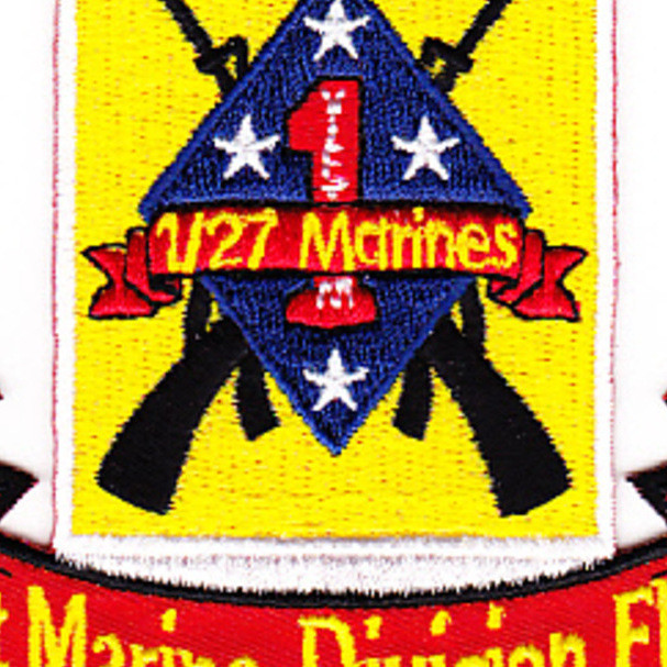 1st Battalion 27th Marines Patch | Ground Unit Patches | Marine Patches ...