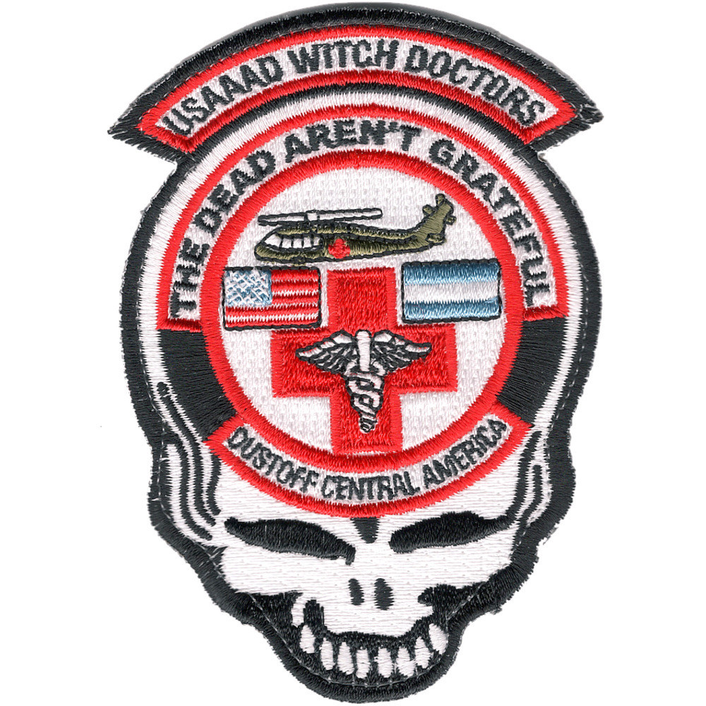 1st Battalion 228th Aviation Air Ambulance Large Skull Patch Hook And ...