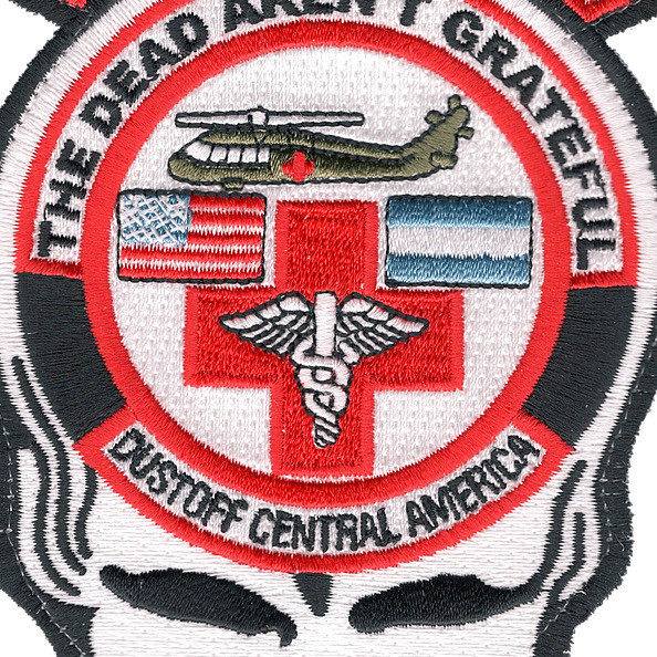 1st Battalion 228th Aviation Air Ambulance Large Skull Patch Hook And ...
