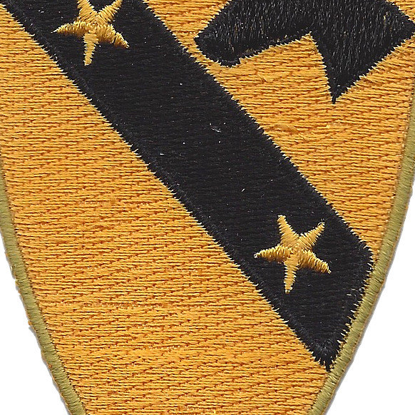 1st Cavalry Division Patch Version C | Cavalry Patches | Army Patches ...