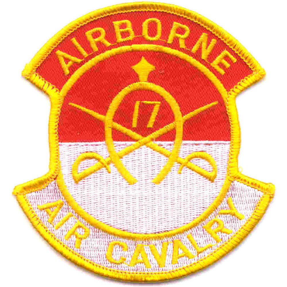 17th Airborne Cavalry Regiment 101st Airborne Division Patch | Aviation ...
