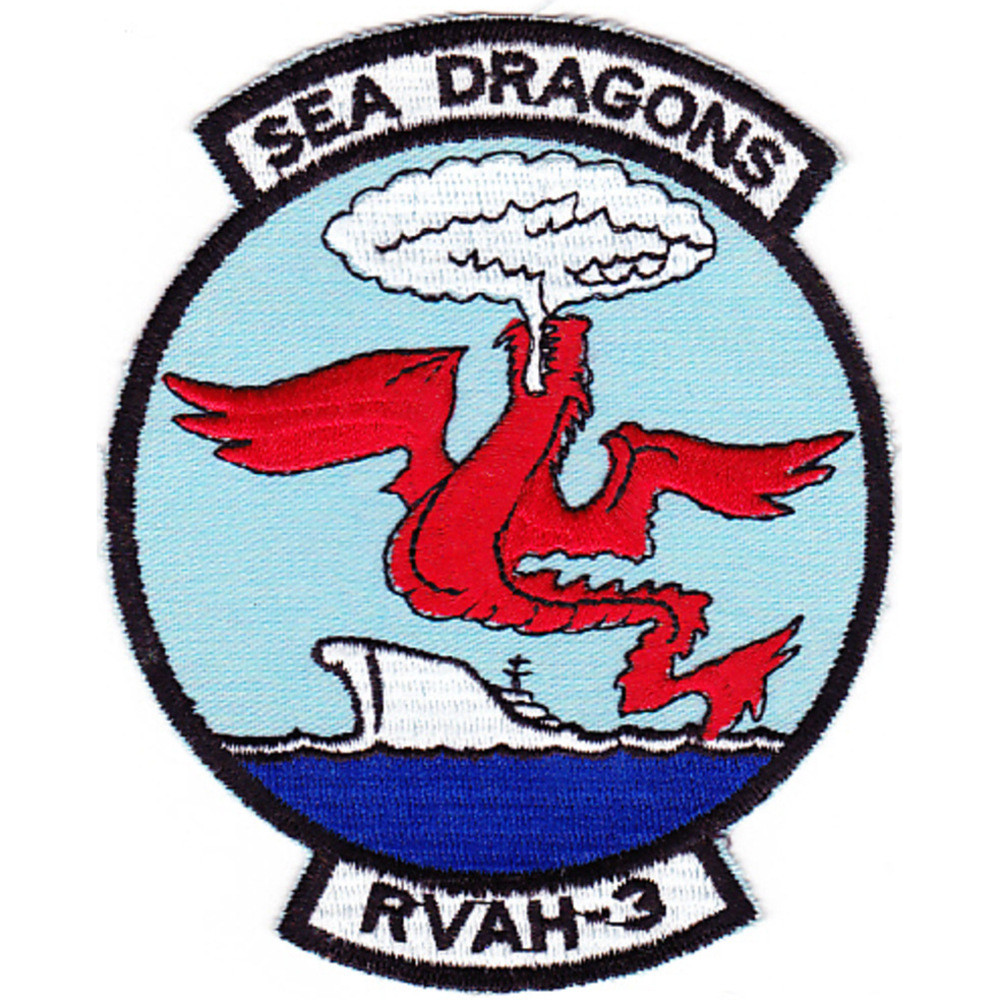 RVAH-5 Reconnaissance Attack Squadron Green Field Patch | Squadron ...