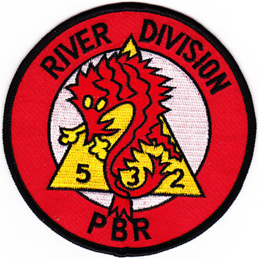 RIVDIV 571 River Division Patch PBR Number One | River Patrol Boat ...