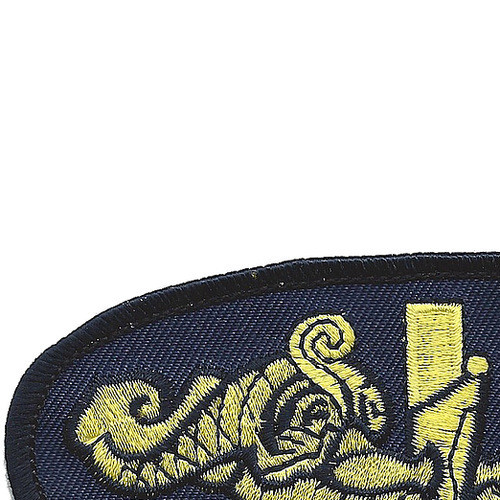 Navy Gold Dolphins Large Version Patch | Submarine Patches | Navy ...