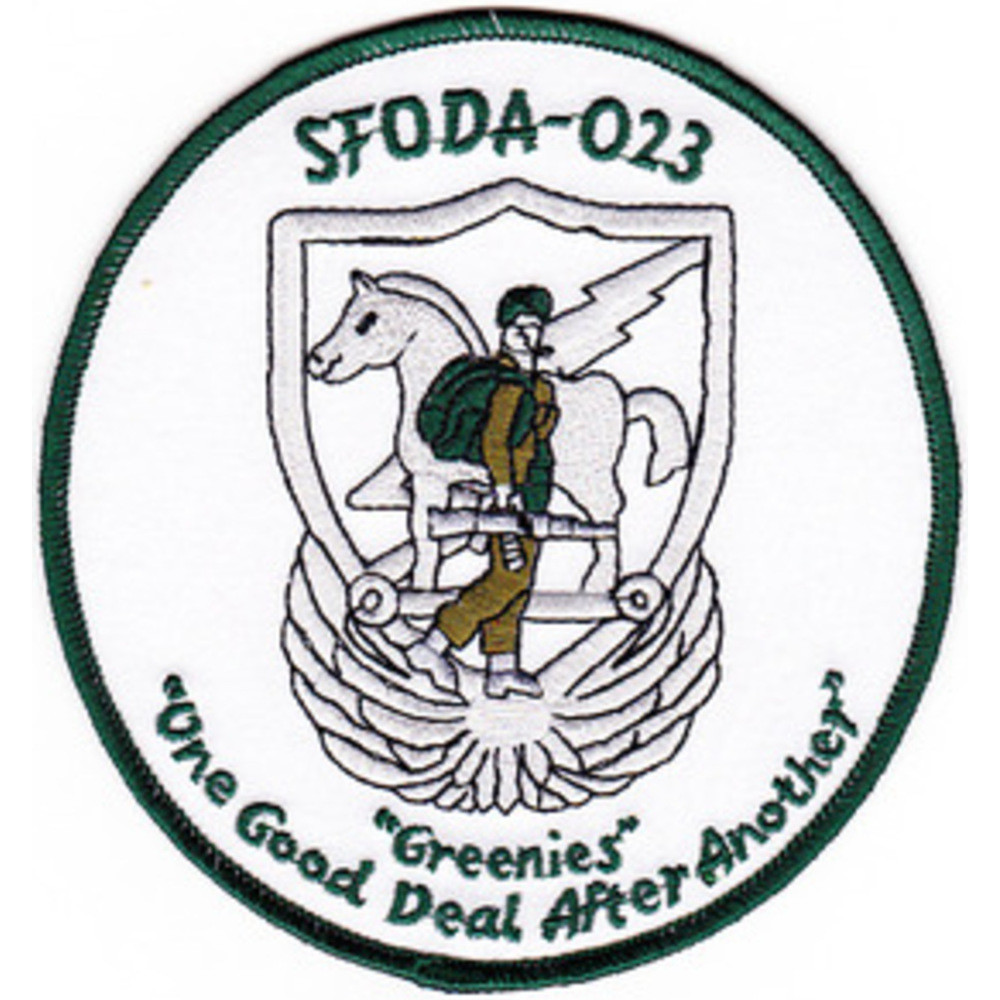 Special Forces Operational Detachment Delta SFODA-D Team Patch Black ...