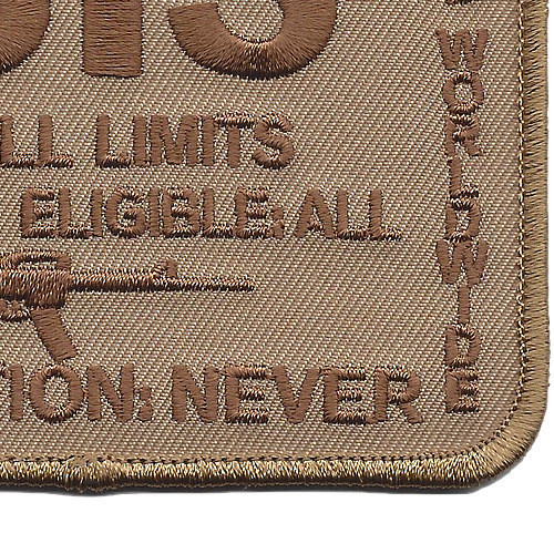 ISIS Hunting Permit Desert Patch | SEAL Patches | Navy Patches ...