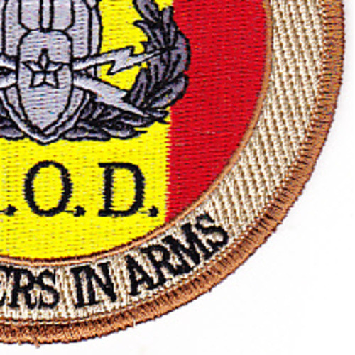 EOD Explosives Ordinance Disposal American Romanian Patch | Special ...