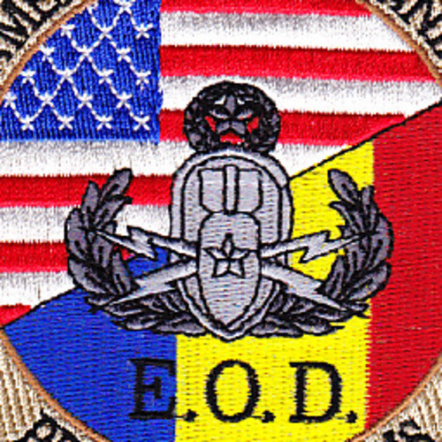 EOD Explosives Ordinance Disposal American Romanian Patch | Special ...