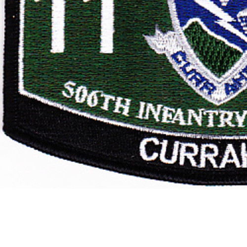 506th Airborne Infantry Regiment Military Occupational Specialty MOS ...