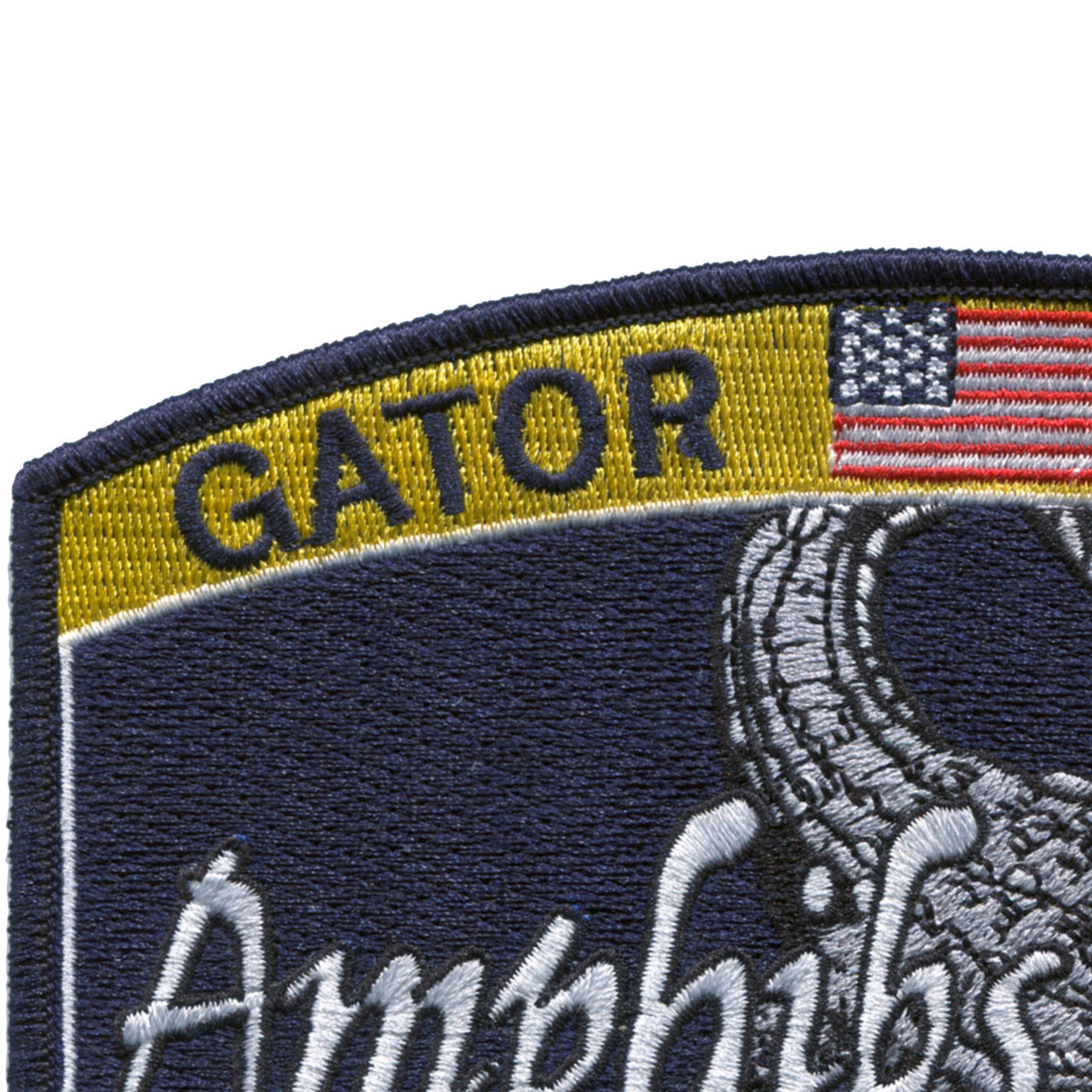 Gator Navy Patch-Large-For Jacket or Shadow Box | Amphibious Ship ...