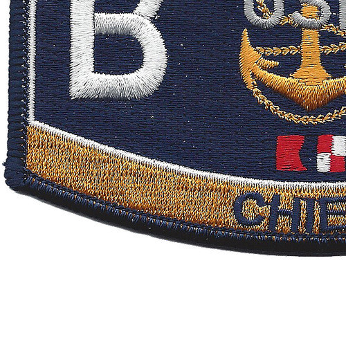 BUC Navy Chief Construction Builder Patch | Ratings Patches | Navy ...