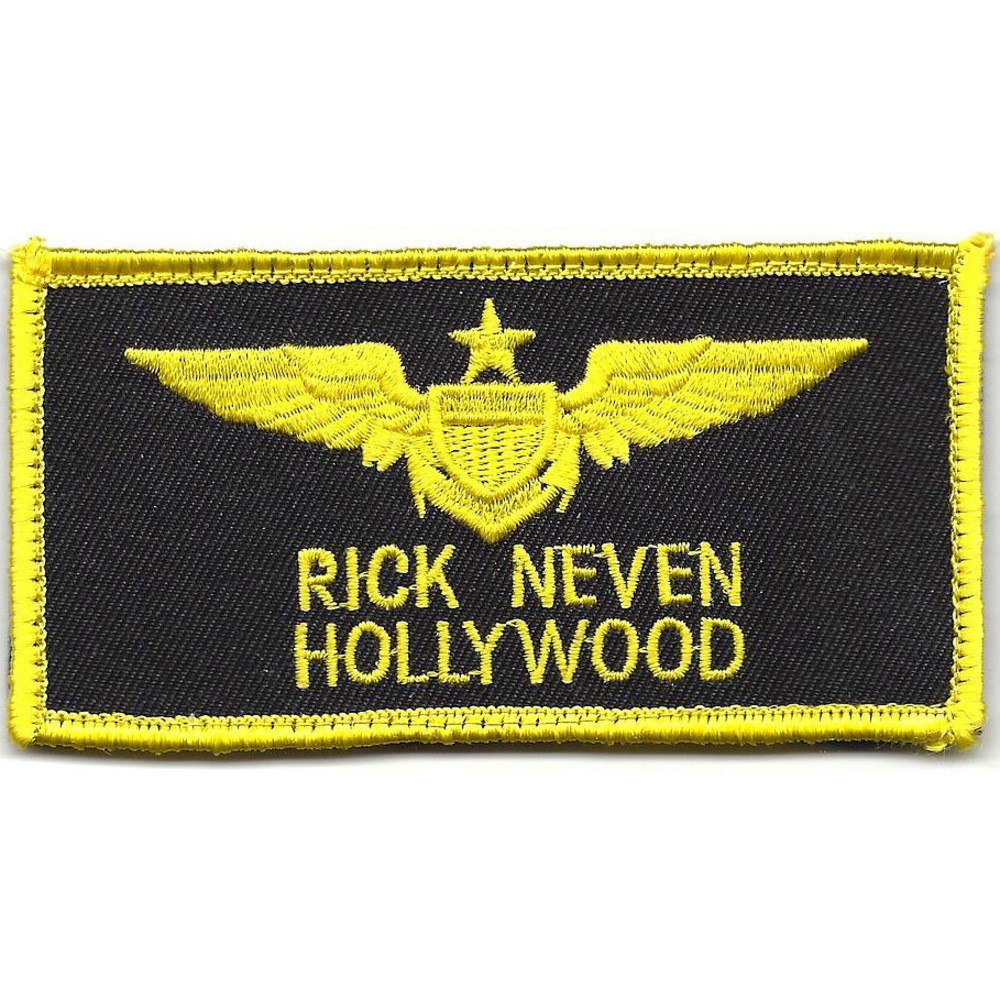 Aviation Pilot Black Wings Iceman Patch Hook And Loop | Squadron ...