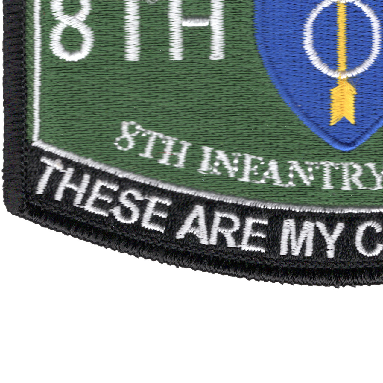 8th Infantry Division Hat Patch | MOS Patches | Army Patches | Popular ...