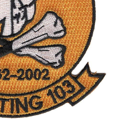 VF-103 Patch Jolly Rogers 1952 - 2002 | Squadron Patches | Navy Patches ...