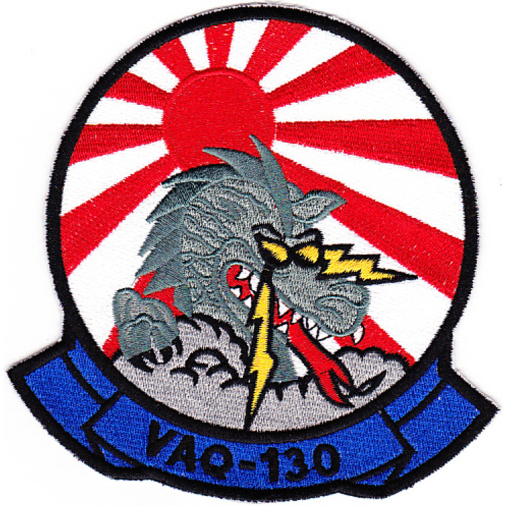 VAQ-130 Carrier Tactical Electronics Warfare Squadron Patch | Squadron ...
