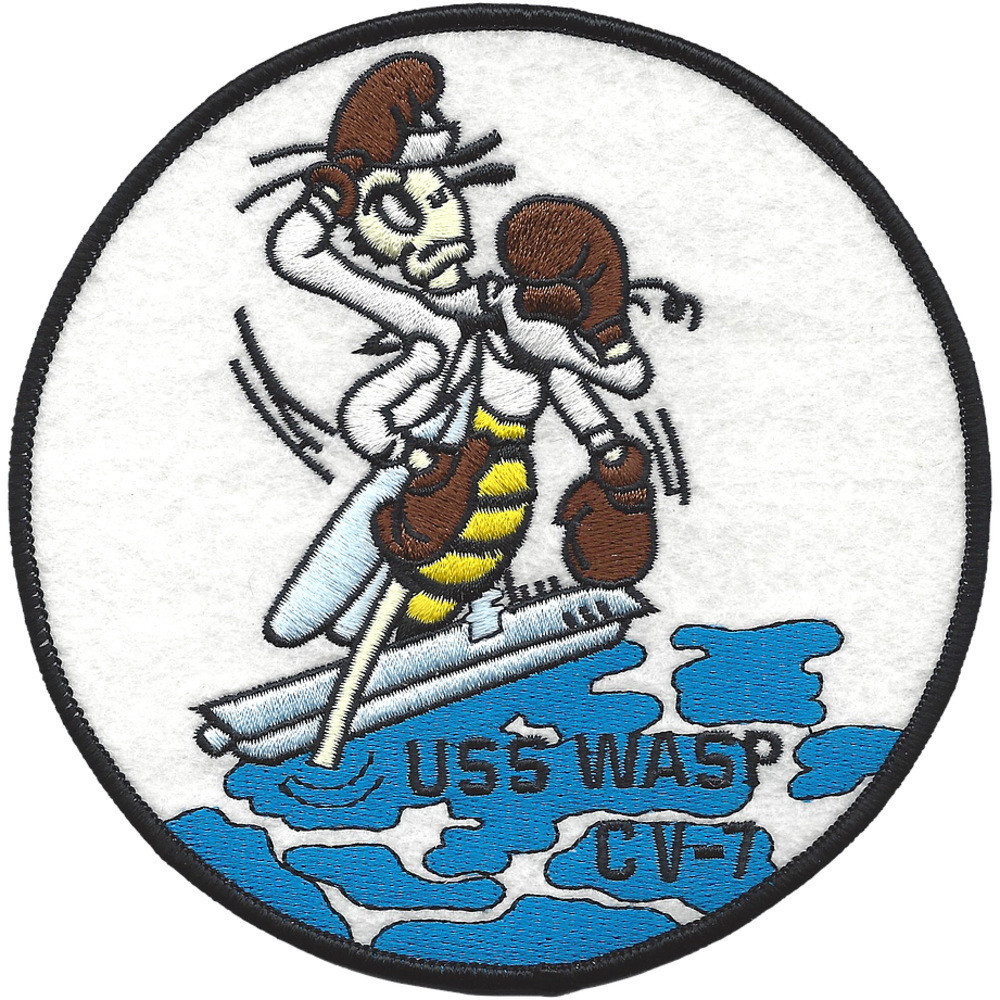 USS Wasp CV-18 CVA-18 CVS-18 Carrier Attack Ship Patch | Aircraft ...