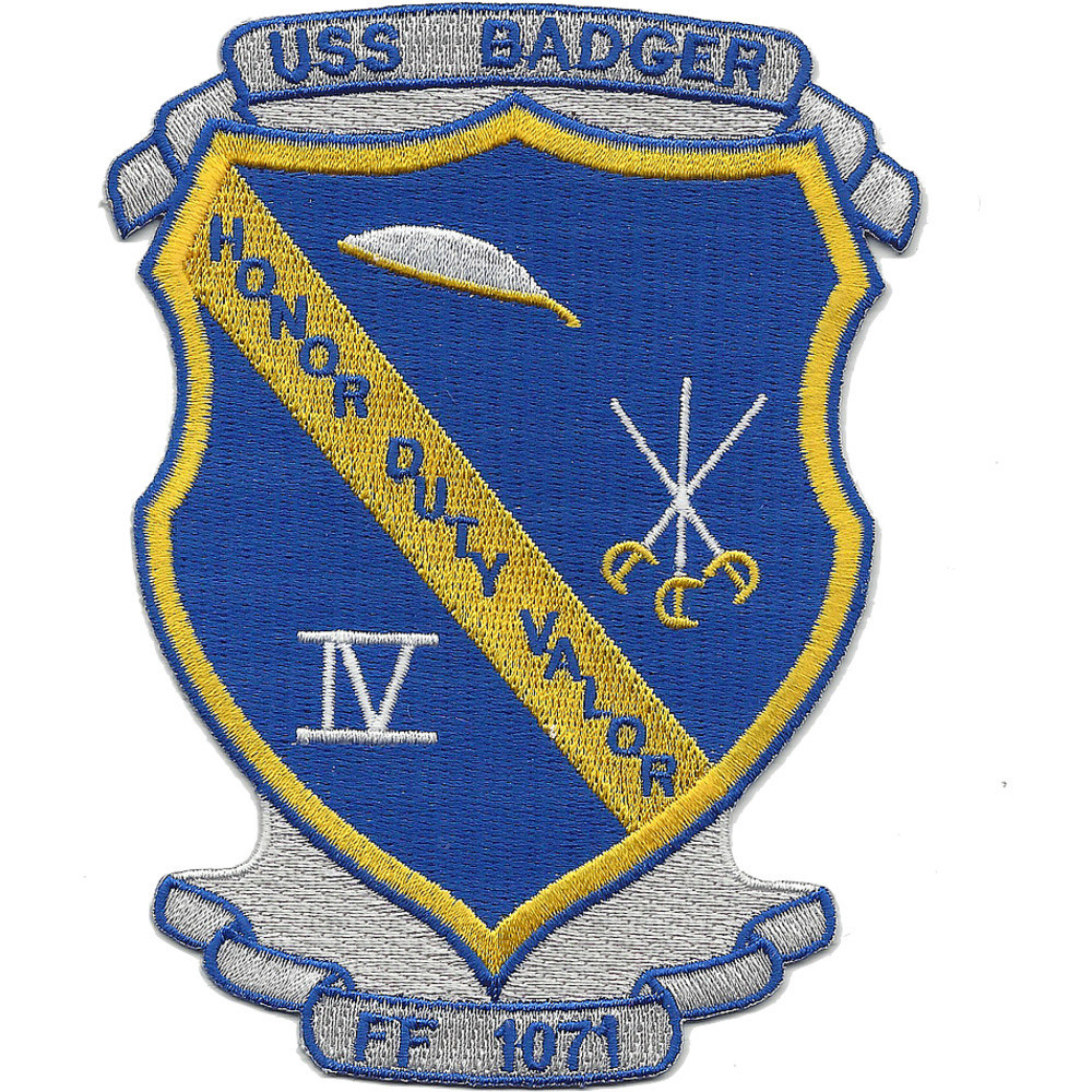 USS Harold E. Holt FF-1074 Knox Class Frigate Destroyer Escort Patch ...