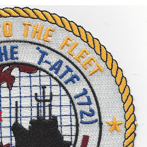 T-ATF-172 USNS Apache Powhatan class ocean going tug ship patch ...