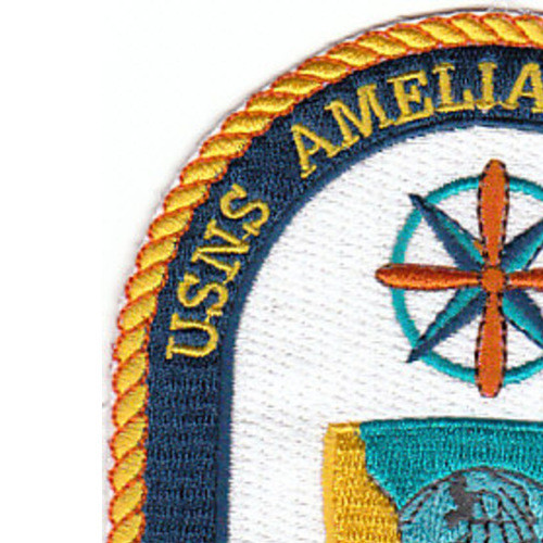 T-AKE-6 USNS Amelia Earhart Dry Cargo Ship Patch | Auxiliary Ship ...