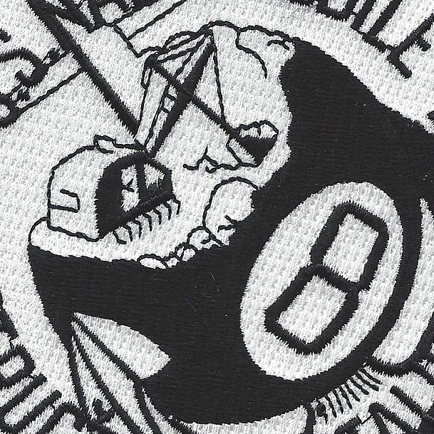U.S. NMCB 8 Black And White Patch | Seabee Patches | Navy Patches ...