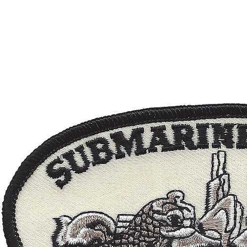Submarine Force Silver Patch | Submarine Patches | Navy Patches ...