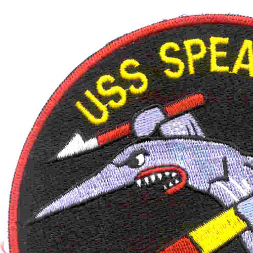 SS-190 USS Spearfish Submarine Patch | Submarine Patches | Navy Patches ...