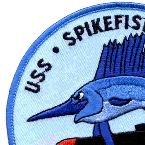 SS-404 USS Spikefish Patch | Submarine Patches | Navy Patches | Popular ...