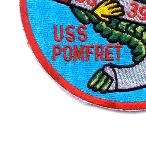 SS-391 USS Pomfret Patch | Submarine Patches | Navy Patches | Popular Patch