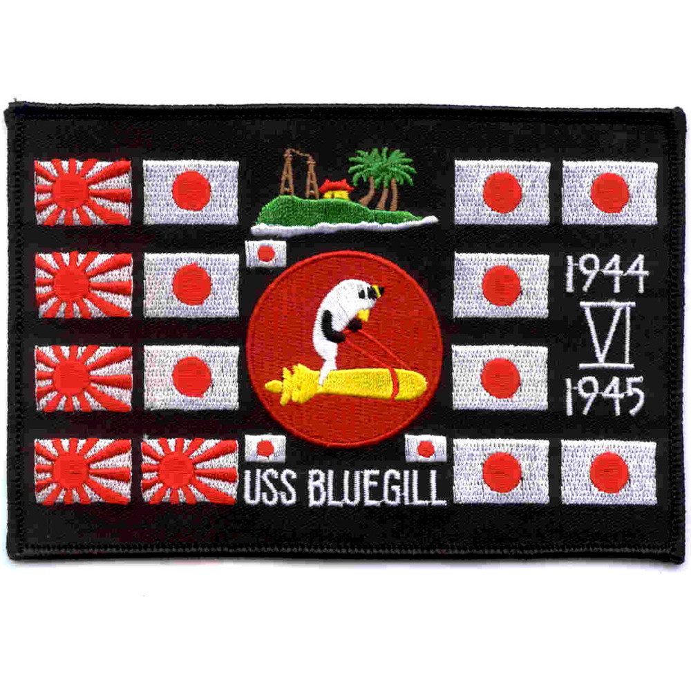 USS Pintado SS-387 Submarine Battle Flag Patch | Submarine Patches ...