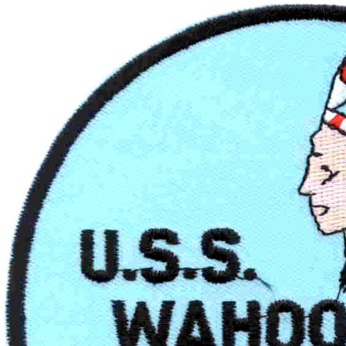 SS-238 USS Wahoo Patch | Submarine Patches | Navy Patches | Popular Patch