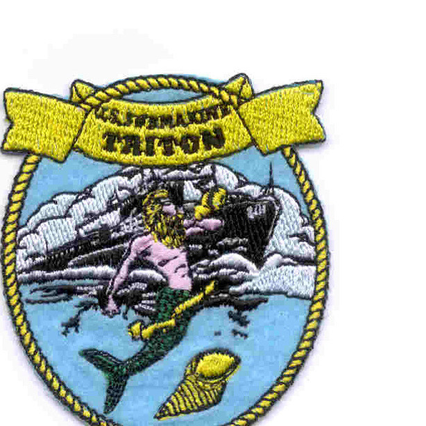 SS-201 USS Triton Ball Cap Patch | Submarine Patches | Navy Patches ...