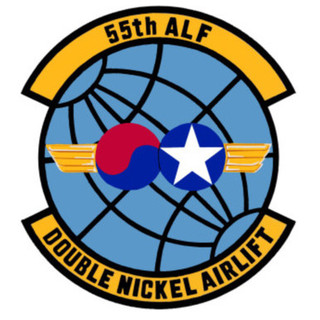 55th Airlift Flight Patch