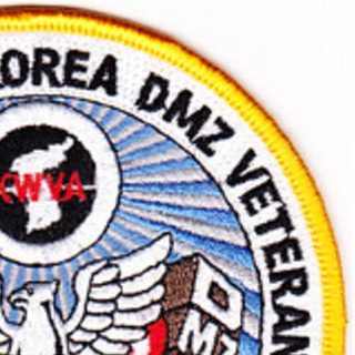Korea War And Korea DMZ Veterans Association Patch | Specialty Patches ...