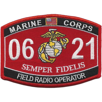 2531 Field Radio Operator MOS Patch | MOS Patches | Marine Patches ...